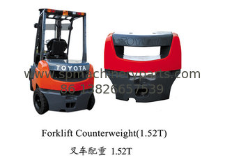 China china factory OEM high quality iron cast forklift counter weight for sale supplier