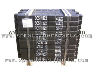 China Hot Selling Construction Equipment Elevator Concrete counter weight with black paint supplier