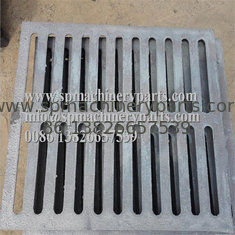 China Duracoated EN124 Square Ductile cast iron medium-duty 12&quot; x 20&quot; [305mm x 508mm] grate for sale supplier