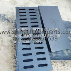 China High performance light duty 19-11/16&quot; L x 5-1/4&quot; W x 3/4&quot; H rectangular ductile iron channel drain grate supplier