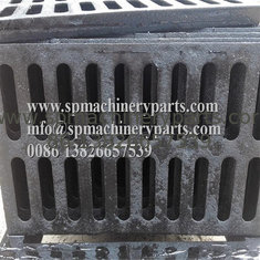 China OEM custom new deign product 19-1/2&quot; L x 11-3/4&quot; W x 3/4&quot; H cast iron heavy traffic channel drains grate supplier