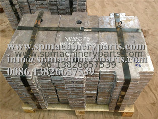 China Construction &amp; Real Estate Otis Passenger Elevator Parts Steel Plate Lift Counter Weight 42LB supplier