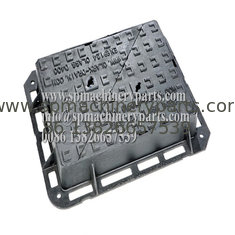 China Custom Design D400 ClassHeavy Duty Ductile Iron Double Triangular Manhole Cover &amp; Frame for Foul Water supplier