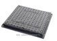 China Factory Square And Rectangular Manhole Frames And Solid Covers With Custom Logo supplier