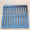 Class E600 duracoated extra heavy-duty 12&quot; x 24&quot; [305mm x 610mm] cast iron grate in frame from china supplier